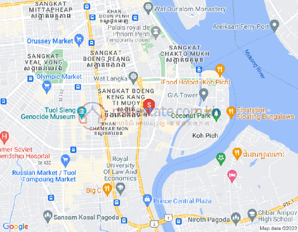 Le Condé BKK1 | One Bedroom Type B2 - in Phnom Penh | FazWaz-KH.com